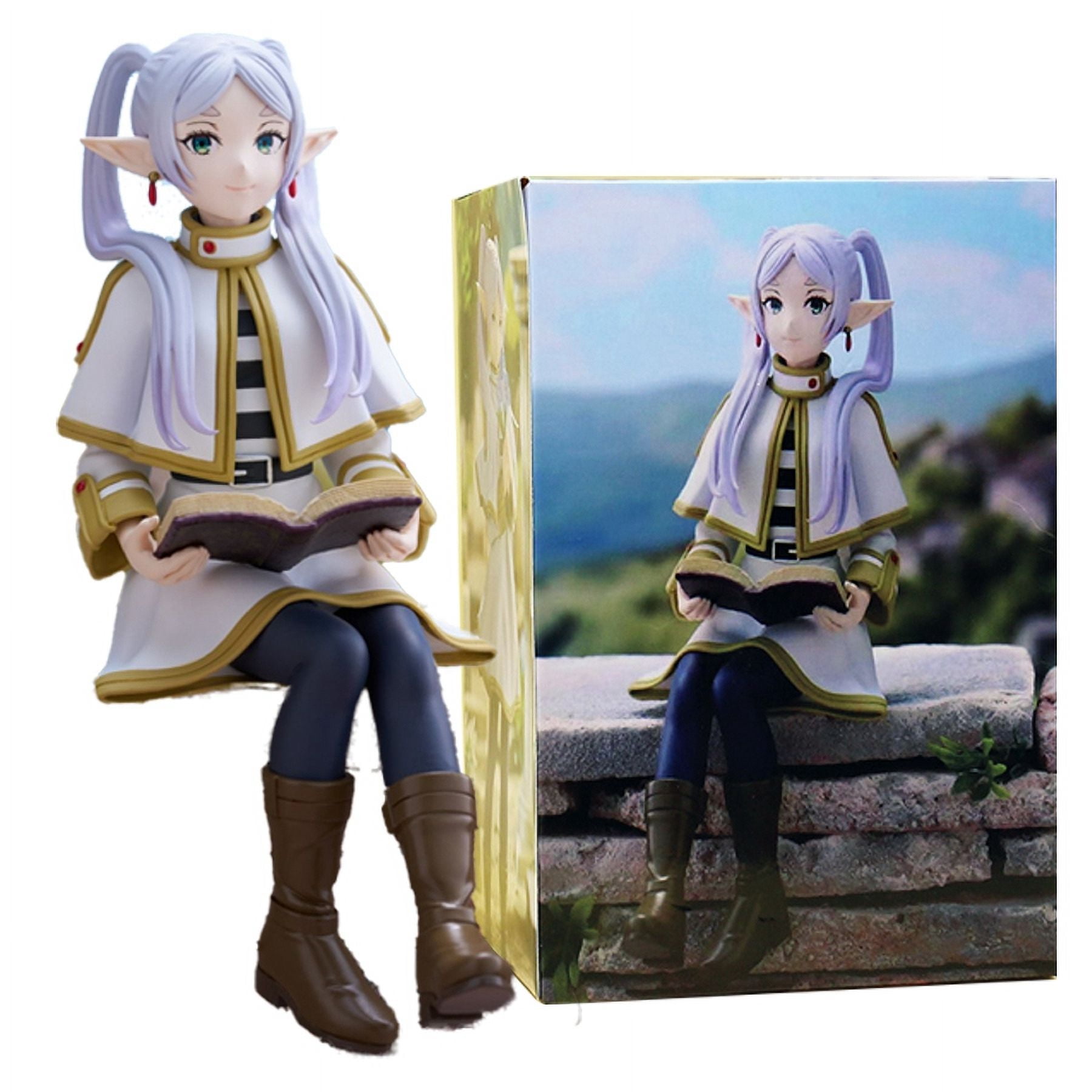 14cm Frieren: Beyond Journey's End Anime Figure Noodle Stopper Frieren ...