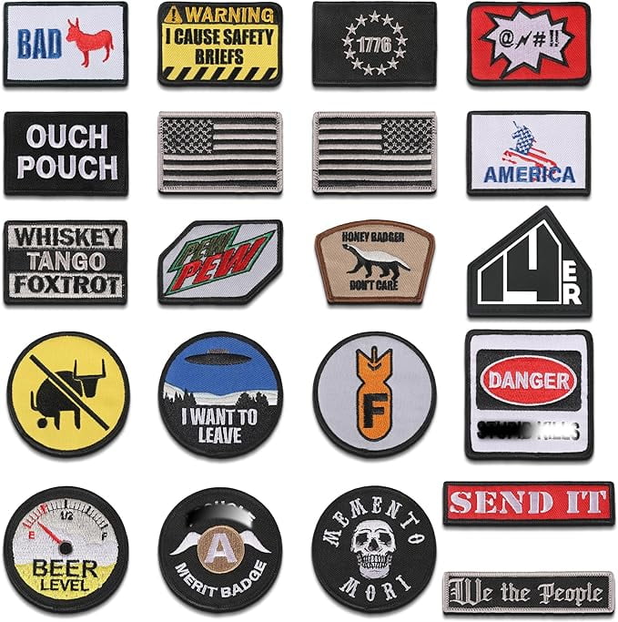 14er Tactical Morale Patches | Hook & Loop Backed Tactical Patches ...