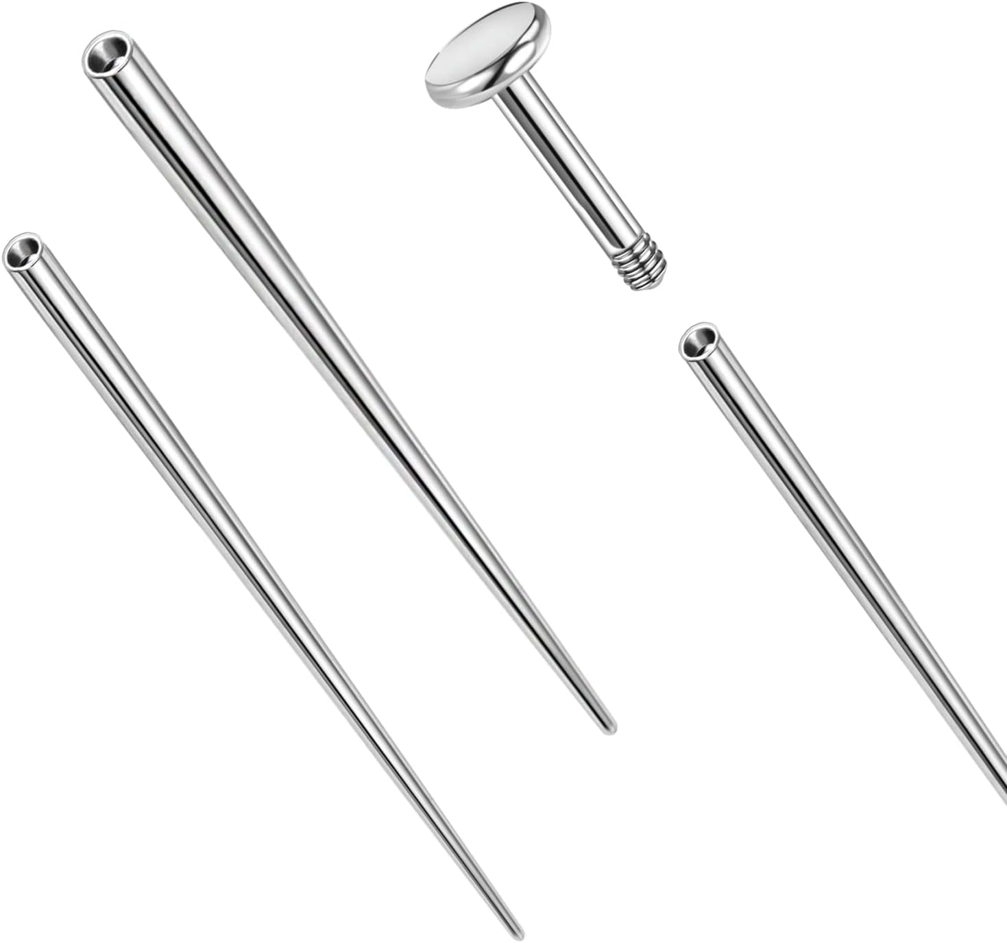 14g/16g/18g ASTM F136 Titanium Piercing Taper Insertion Pin for ...