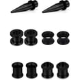 14g to 7/8in Ear Gauges Plugs Tunnels Taper Earrings Stretching ...