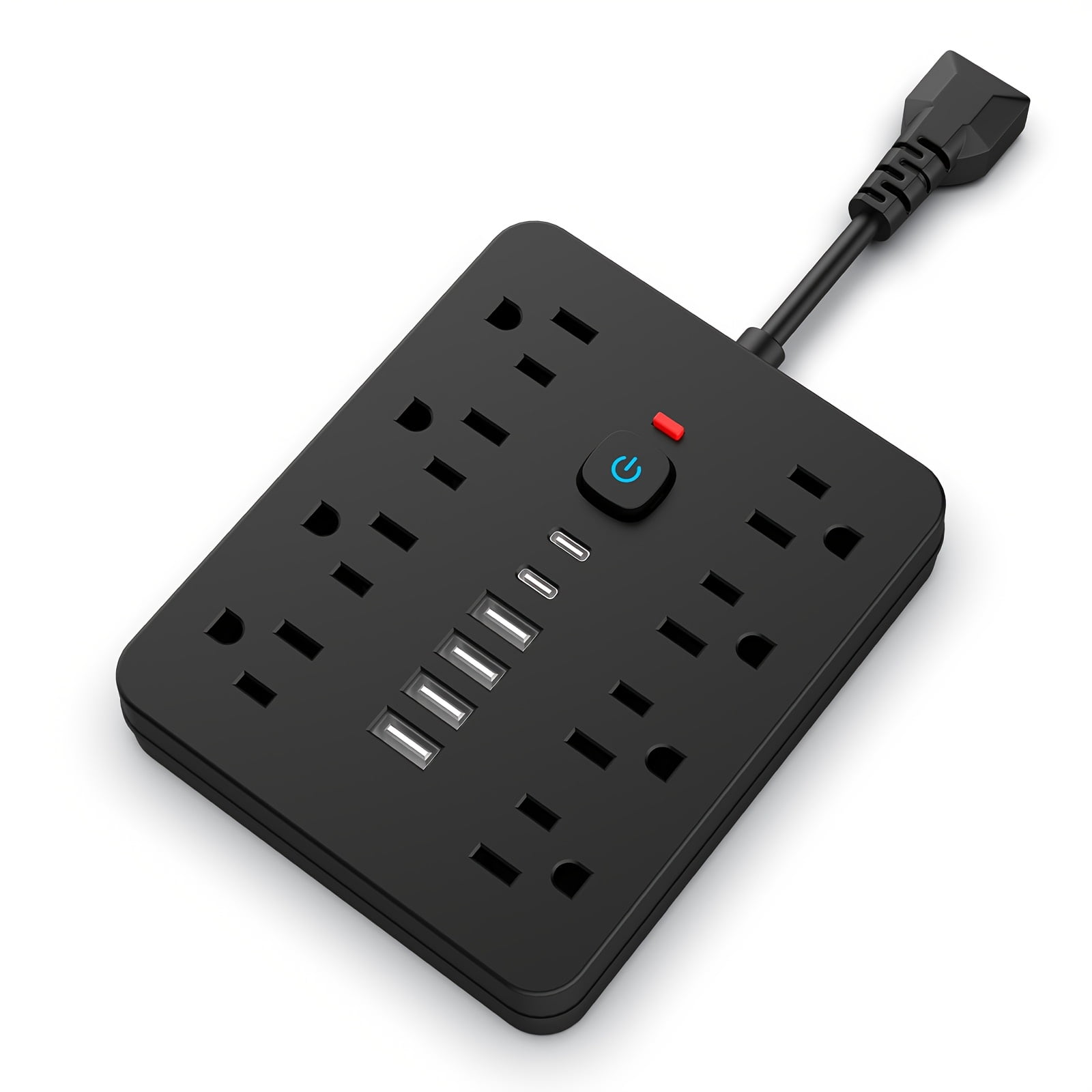 [14in 1 Power Strip] 14in 1 Power Strip Surge Protector with 8 Outlets ...
