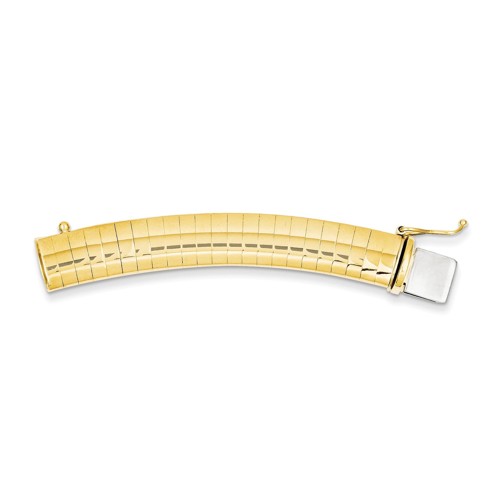 14k 8mm Omega Extender for Necklace in 14k Yellow Gold - Walmart.com