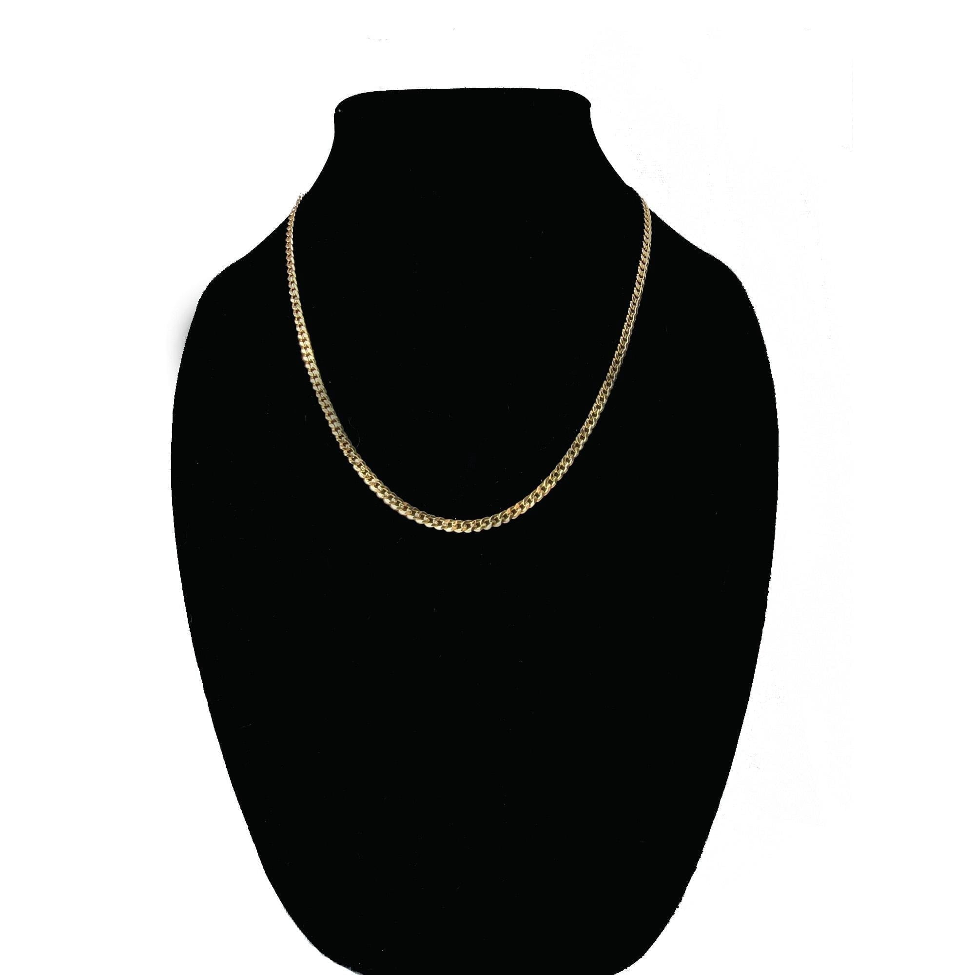 14k Bonded Gold Chain, Best Unisex Gift for Mother, Father, Girlfriend ...