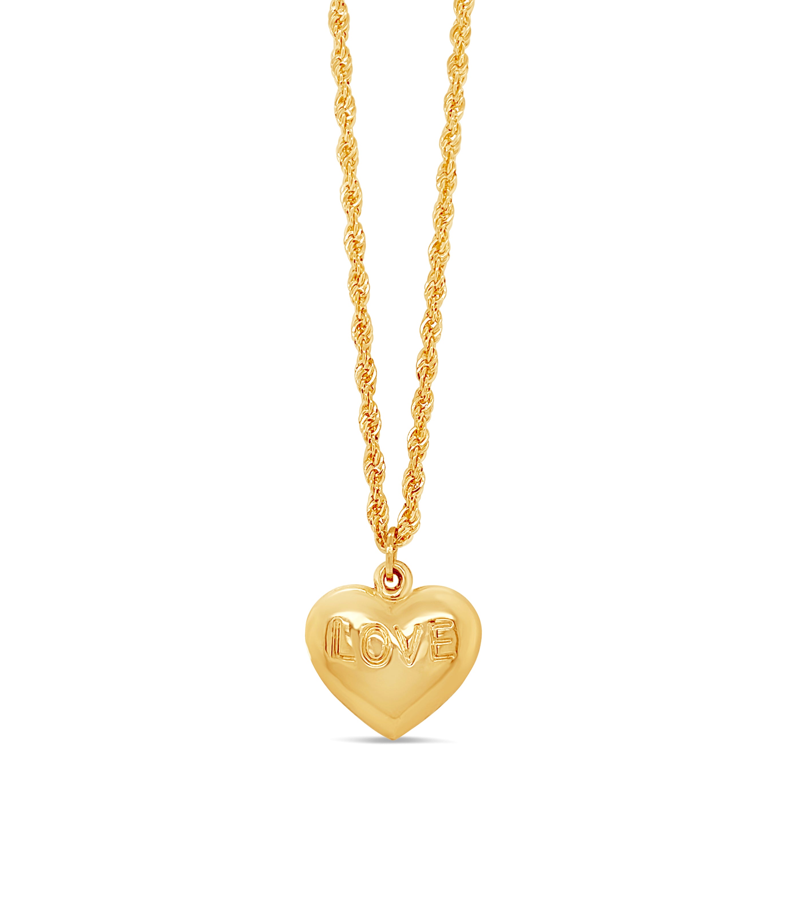 Primal Gold 14 Karat Yellow Gold Heart Charm - Walmart.com