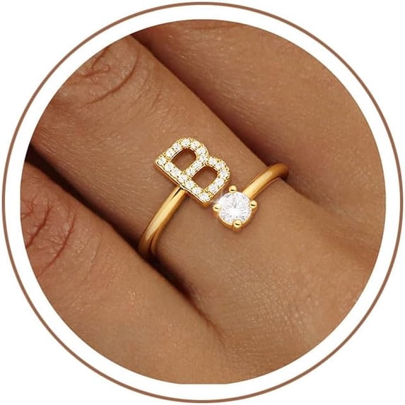 14k Gold Plated & Non-Tarnish, Dainty Stackable Rings for Women ...