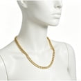 14k Real Solid Yellow Gold Cuban Curb Link 2mm Chain Necklace (24 ...