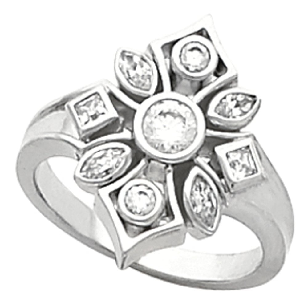 14k Rose Gold Right Hand Ring Fine Jewelry For Women Gifts For Her ...