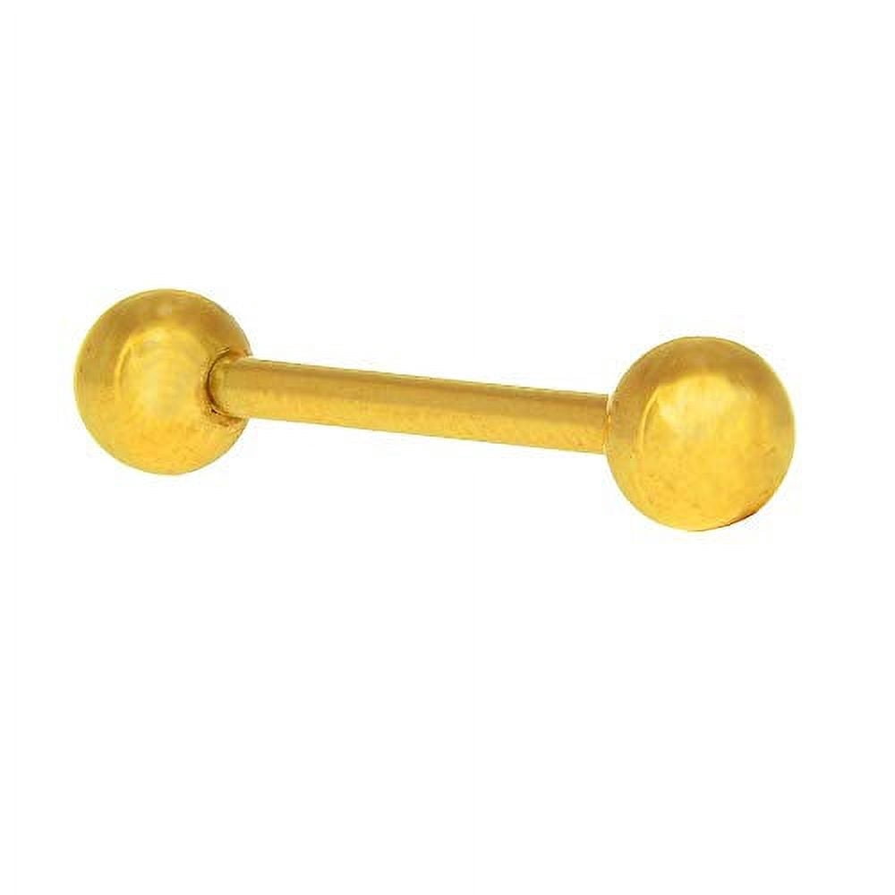 jewelstop-14k-solid-yellow-gold-barbell-tongue-piercing-ring-body