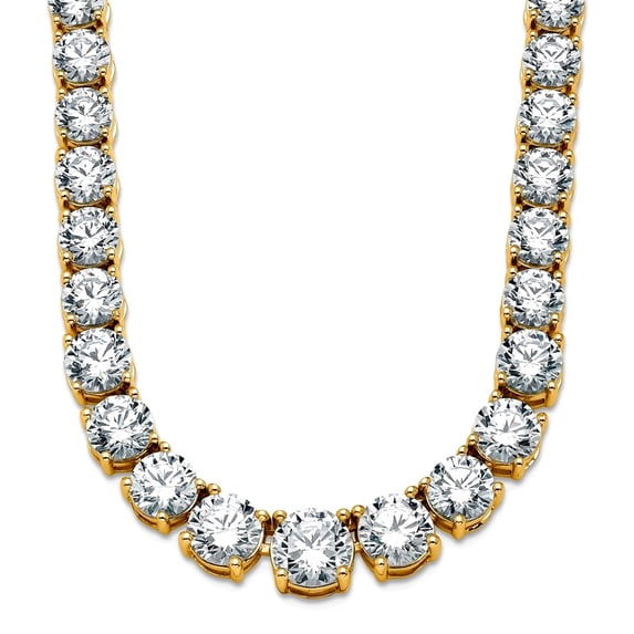 14k Solid Yellow Gold 50 7/8 Ct Lab Grown Diamond SI+ G+ 20 In Grad ...