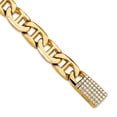 14k Solid Yellow Gold 8mm Hand Polished Nautical Ship Mariner Anchor ...