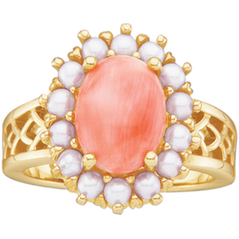 14k White Gold 10x8mm Oval Shape Vintage-Style Novelty Fashion Ring for ...