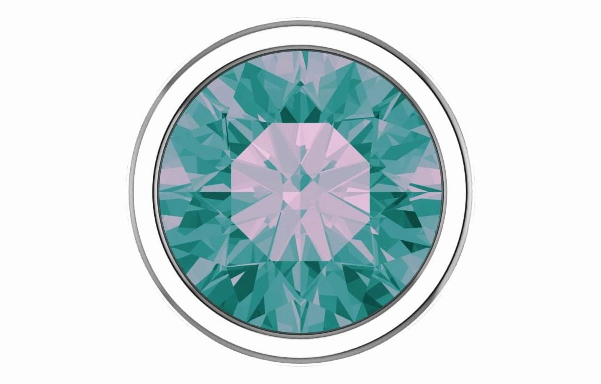 14k White Gold 2mm Round Shape Lab-Grown Alexandrite Bezel Setting ...