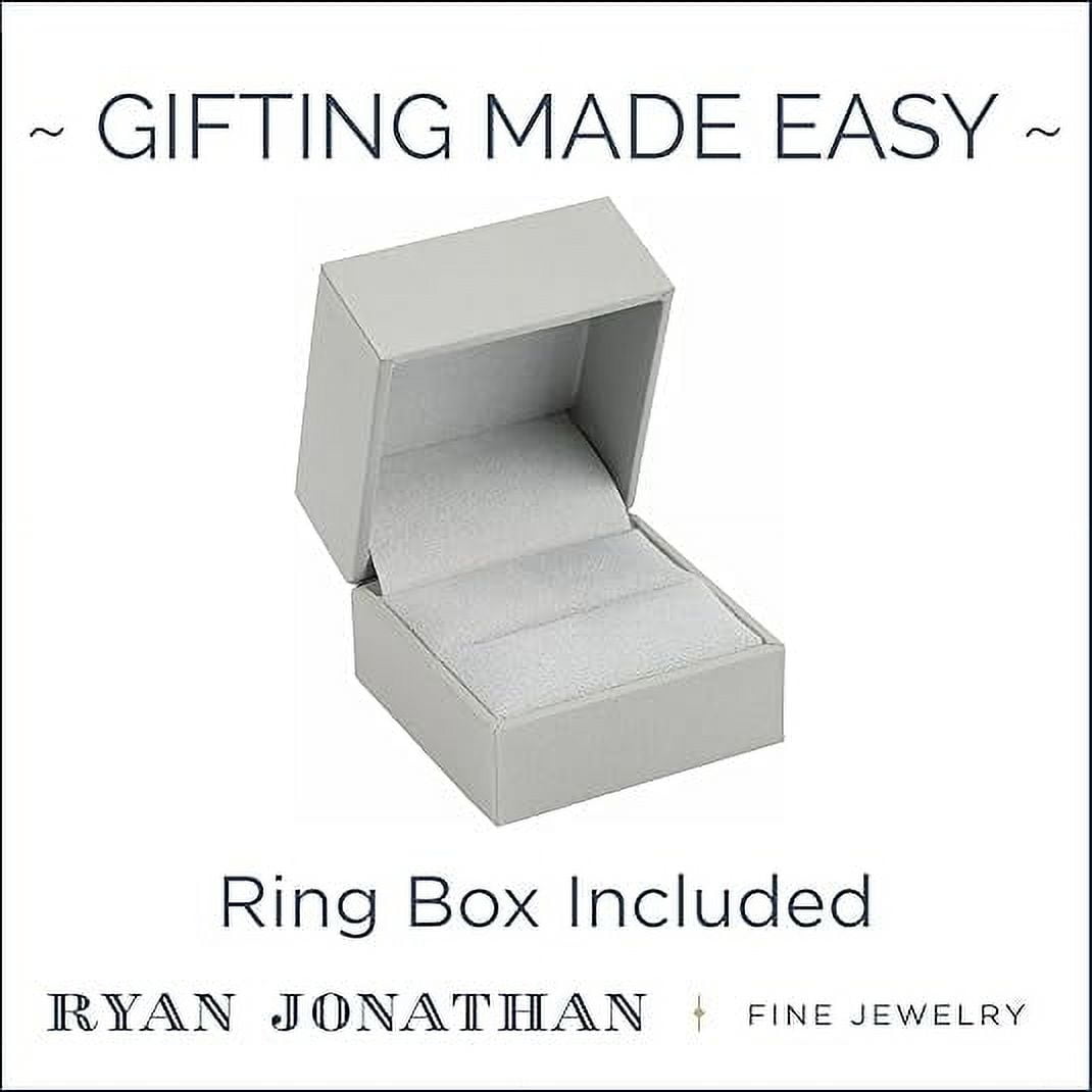 14k White Gold 9mm Milgrain Half Round Shape Edge Classic Bridal ...