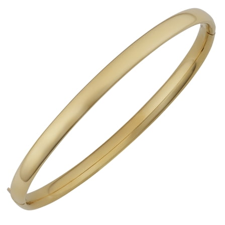 14k Yellow Gold Bangle Bracelet - Walmart.com