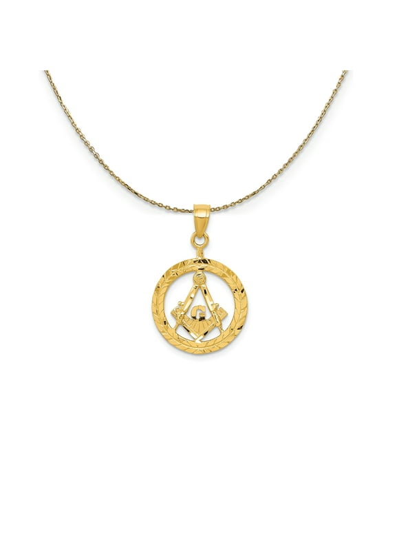 Masonic Necklace Gold