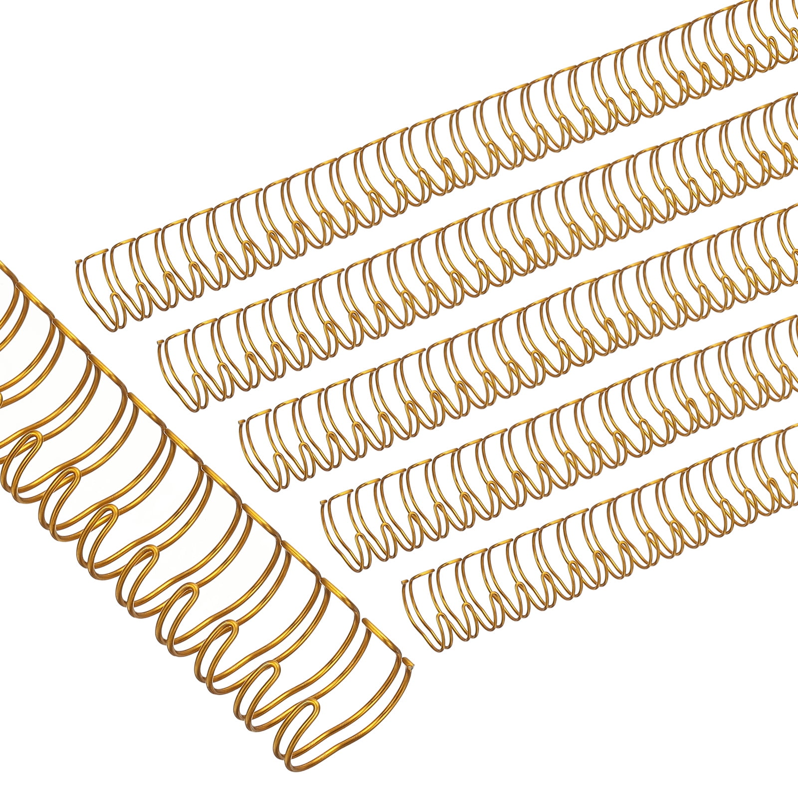 14mm (9/16") Double Loop Wire Binding Combs, 20 Pcs Metal Twin Loop ...