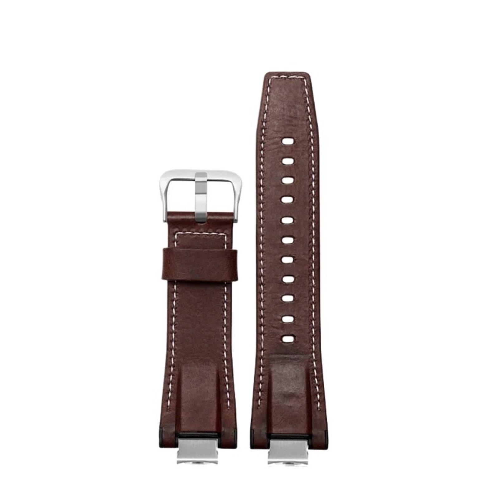 14mm Stainless Steel adapter Leather Watchband Fit For Casio Fit For G ...