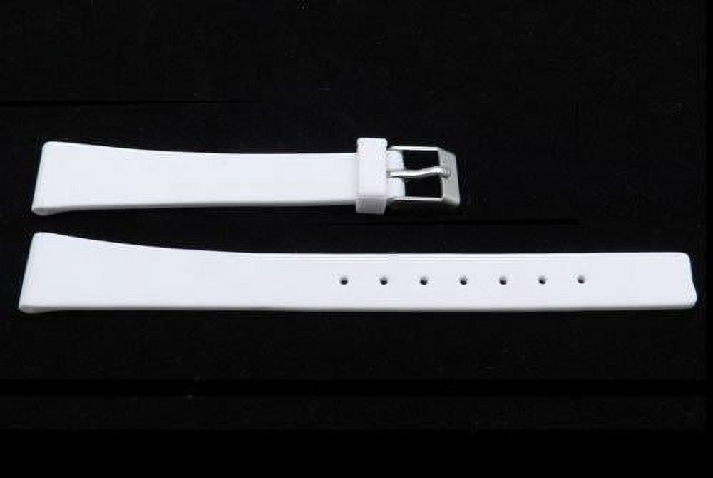 14mm White Polyurethane Replacement Watch Band - Walmart.com