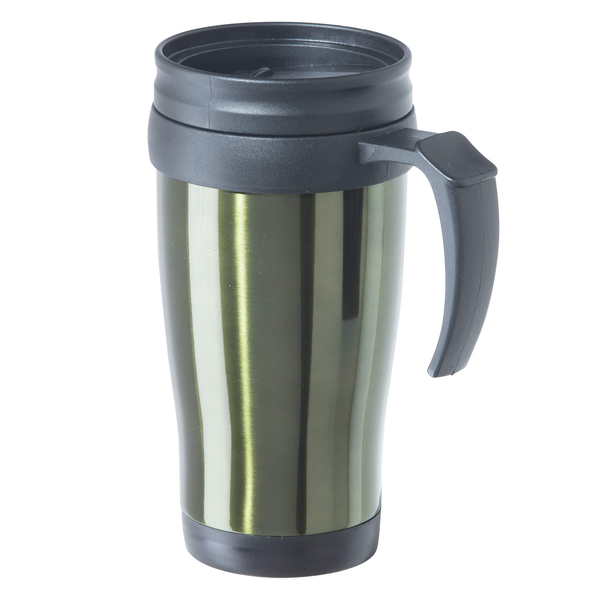 14oz Insulated Coffee Mug - Stainless Steel Travel Tumbler with Easy ...