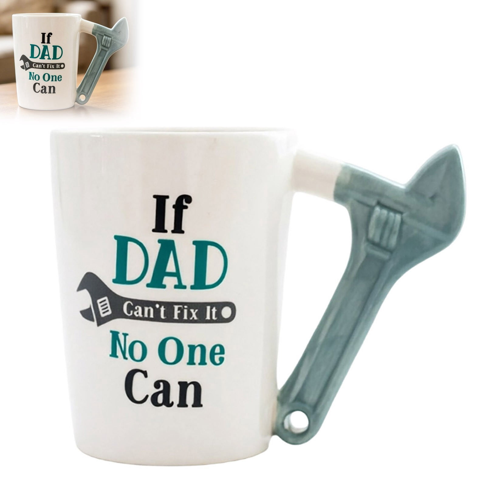 14oz Mechanical Style Ceramic Coffee Mug for Father's Day Novelty ...