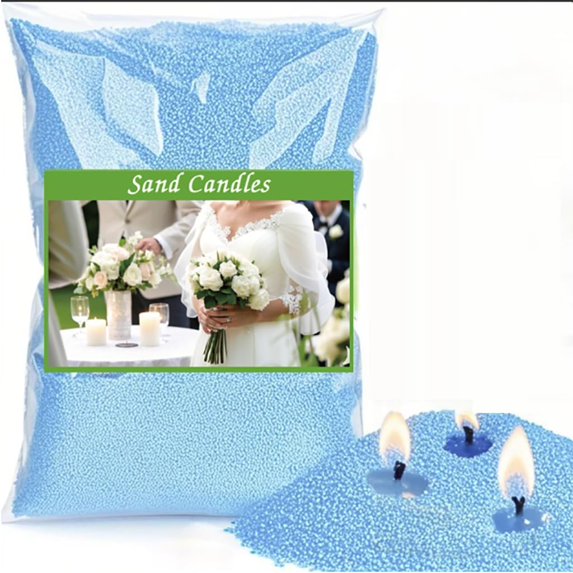 14oz Pearled Candles with Wicks Wax Granules for Wedding Christmas ...