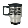 14oz Stainless Steel Spider Travel Mug - Arachnid Gifts for Coffee ...