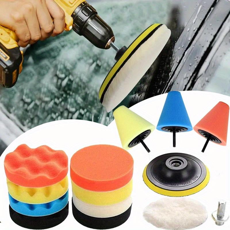 14pcs Car Polishing Kit,sponge Drill Adapter Details,cleaning Self ...
