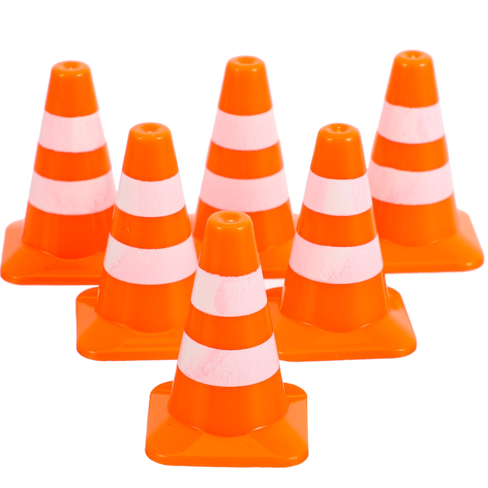 14pcs Construction Cones Miniature Road Cone Orange Mini Traffic Cones ...