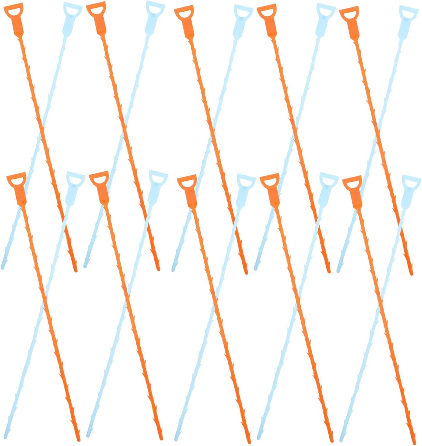 14pcs Dredging Kitchen Snake Device Catcher Household Sewer Tool Clog ...