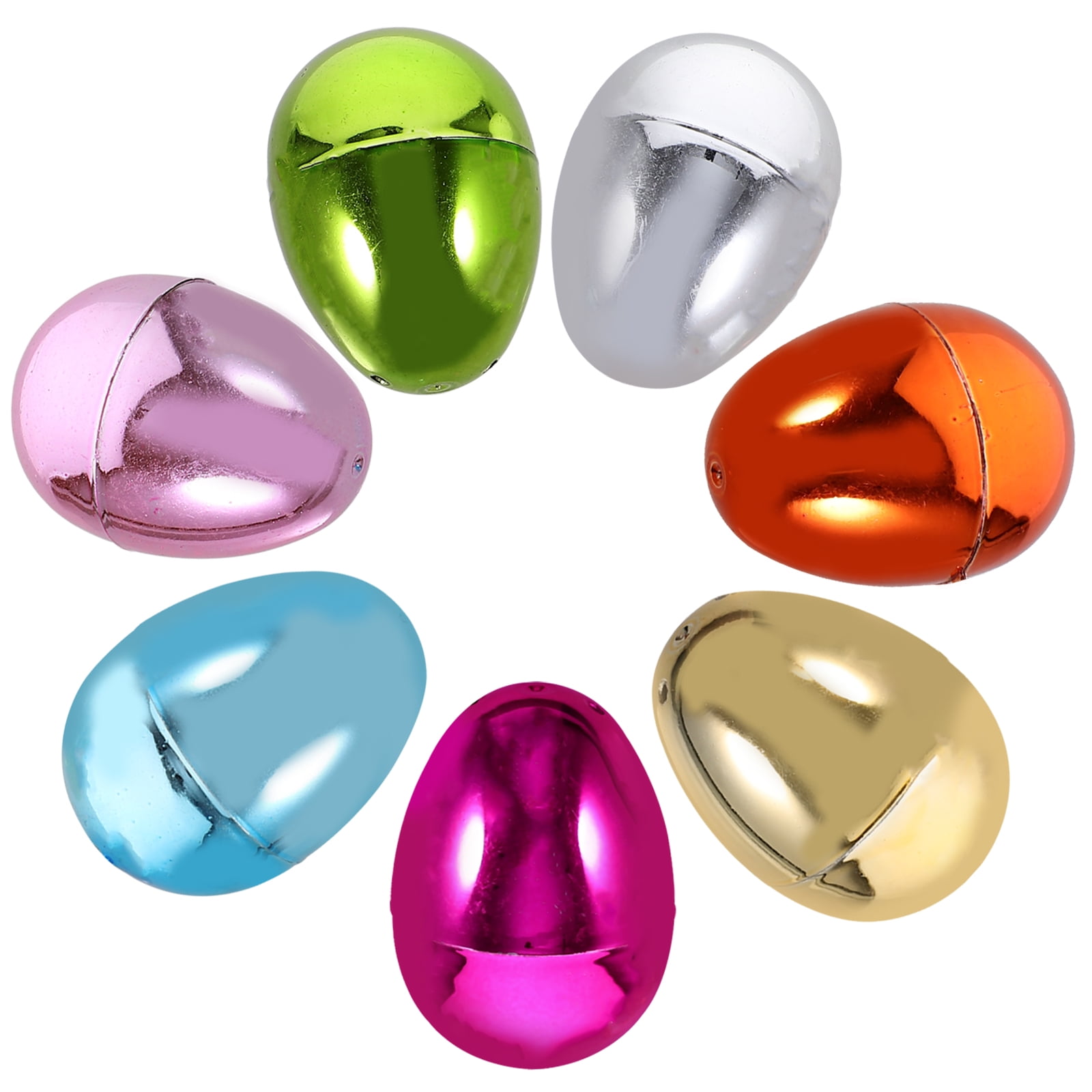 14pcs Easter Eggs Empty Eggs Plastic Egg Playthings Fillable Plastic ...