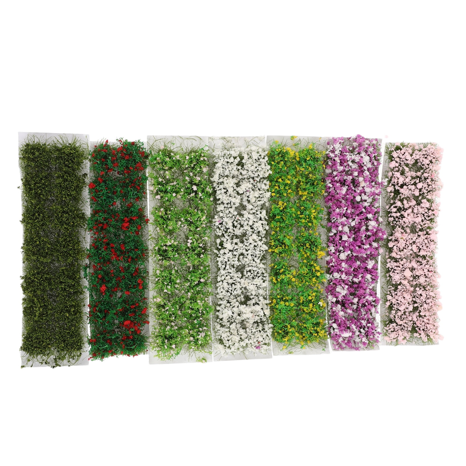 14pcs Mini Faux Flower Heads Model 8mm Artificial Grass Miniature Plant ...