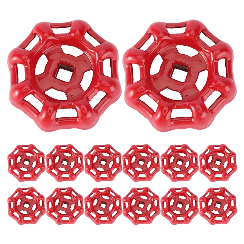 14pcs Red Stainless Steel Outdoor Water Spigot Handle for Garden Patio ...