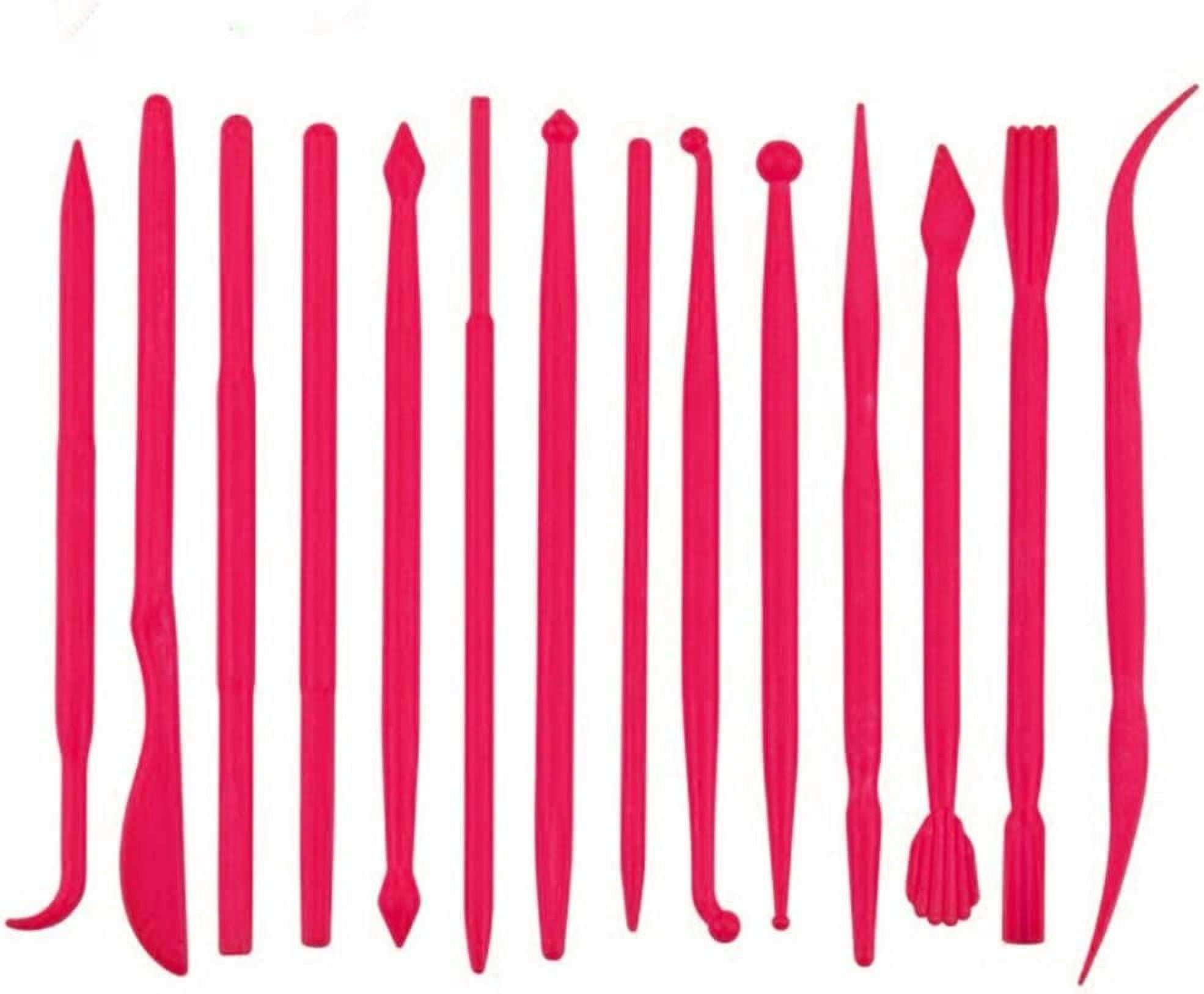 14pcs Set Plastic Crafts Clay Modeling Tool for Shaping and Sculpting ...