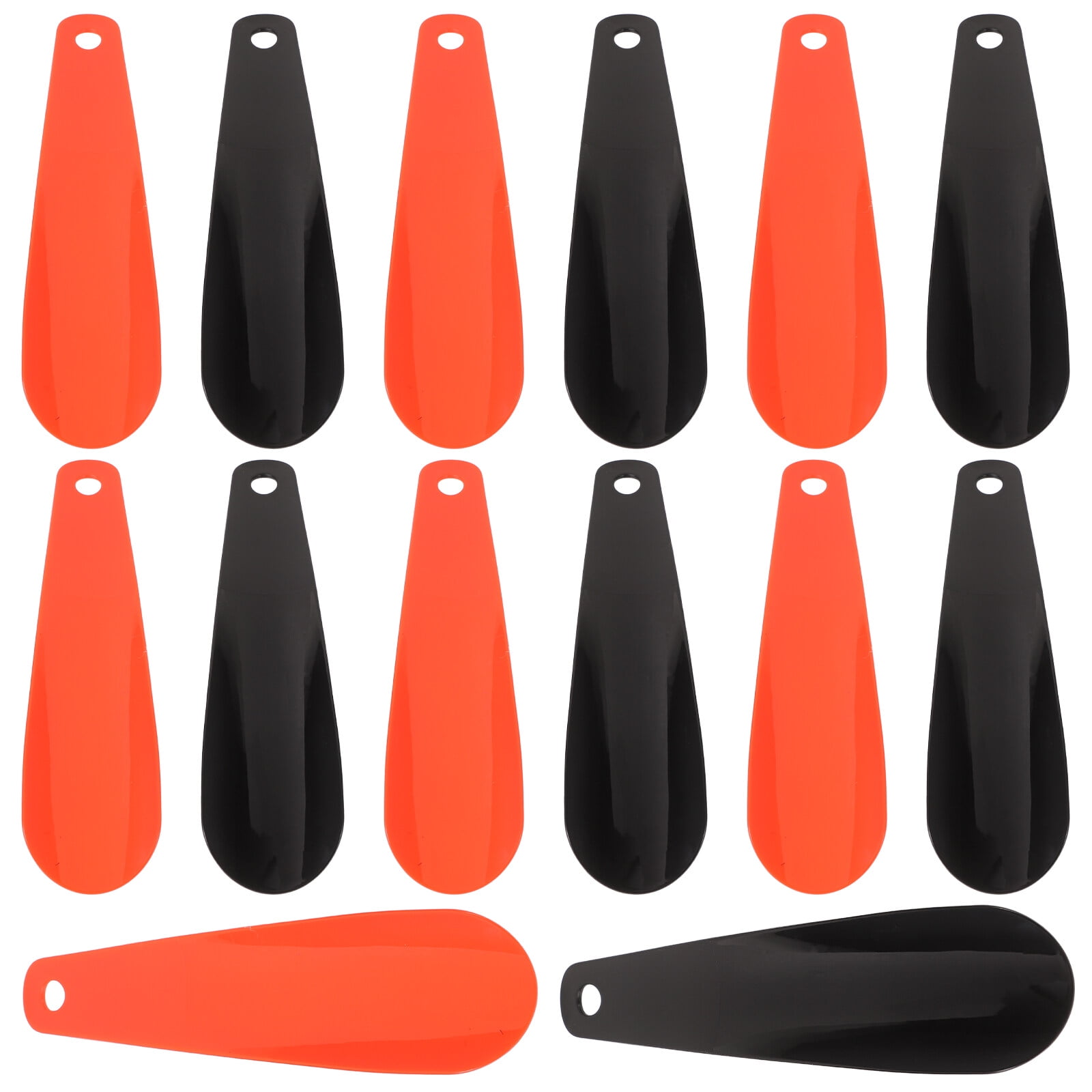 14pcs Shoe Horns Lazy Shoe Helper Handled Shoe Horn Short Lifters ...