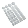 Unique Bargains 14pcs Universal Reflective Stickers Decals or Helmet ...