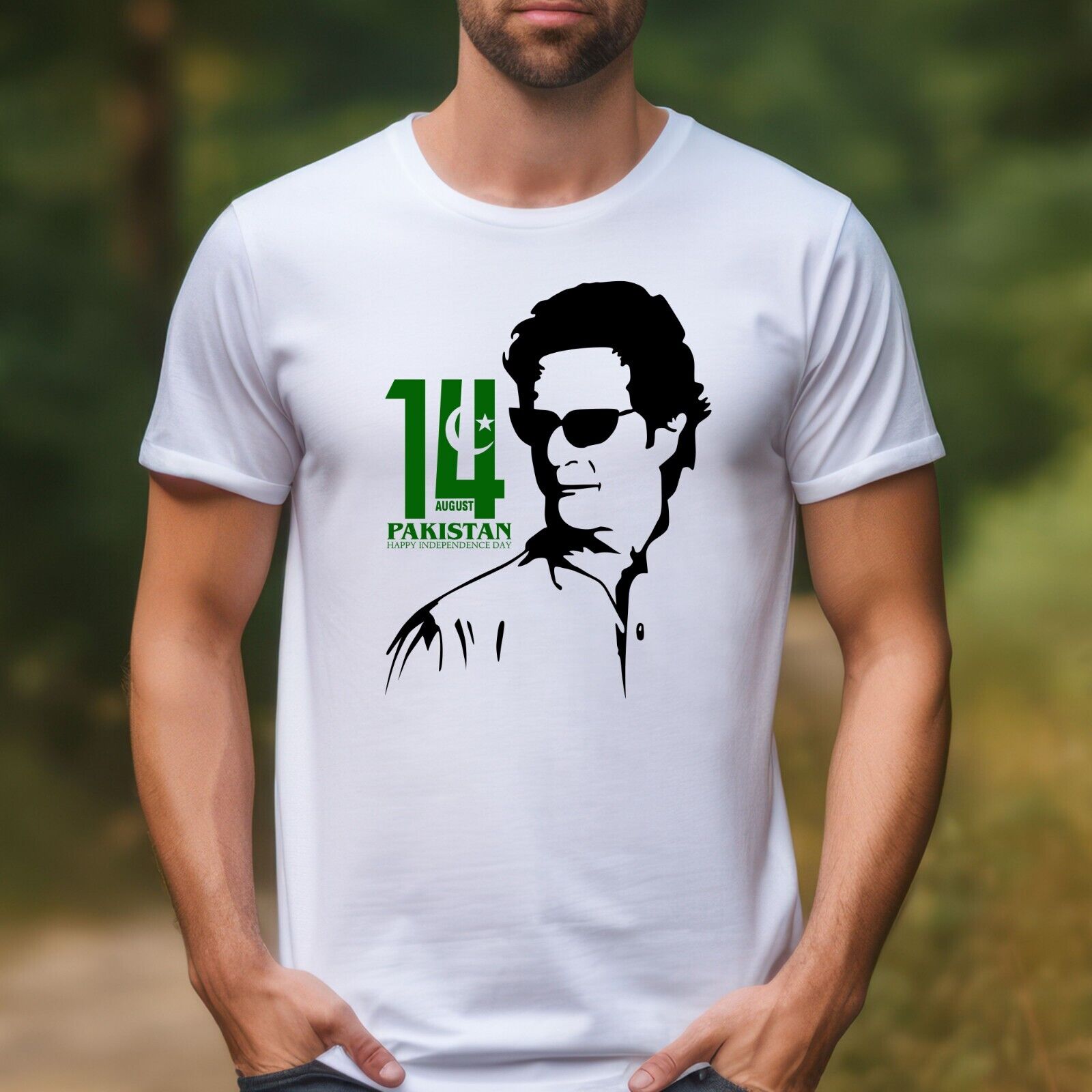 14th August Happy Independence Day T-Shirt Imran Khan Gift Top ...