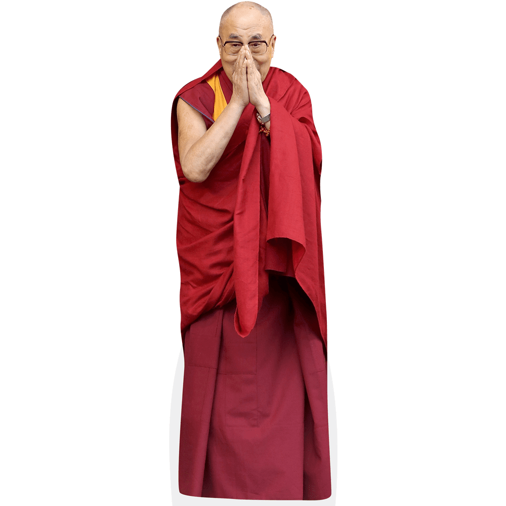 14th Dalai Lama (Pray) Mini Cardboard Cutout Standee - Walmart.com
