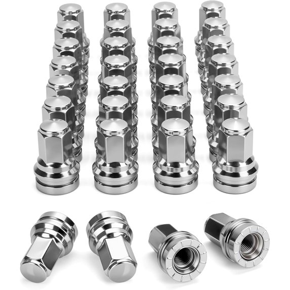 14x1.5 OEM Lug Nut, Mag Seat One-Piece Stock Design Wheel Lug Nut with ...