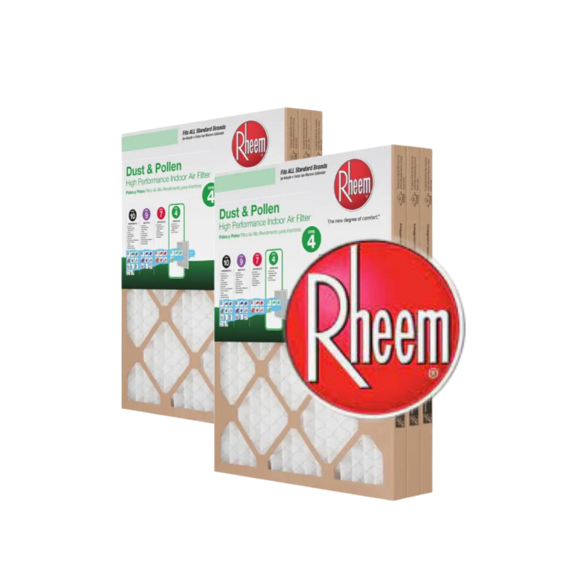 Customer reviews for 14x20x1 Rheem MERV 4 Air Filter 6 Pack - Optimal ...