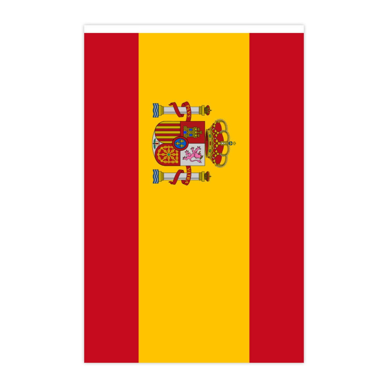 14x21Cm Spanish Flag Mini Hanging Banner Square Flag for Fan Parade ...