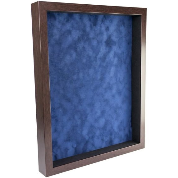 14x22 Shadow Box Frame In Brown With A 1 3/4" Usable Depth Includes ...