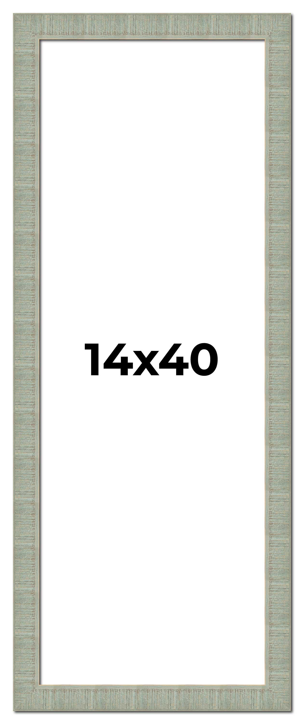 14x40 Frame Green Desert Pear Solid Wood Picture Frame | 1.625 Inch ...
