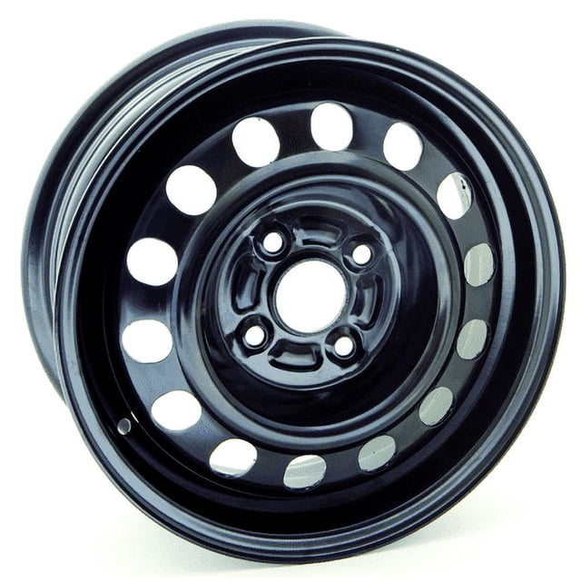 14x5.5 RTX Black Steel Wheel 4x100 (45mm), 450kg/992lb Loading Range ...