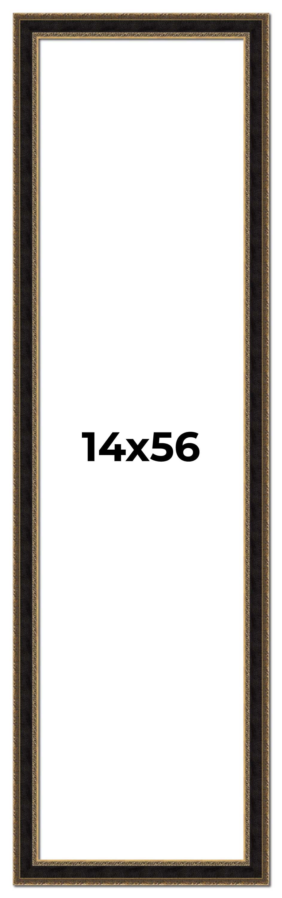 14x56 Frame Gold Antique Vintage Sold Wood Picture Frame | 1.75 Inch ...