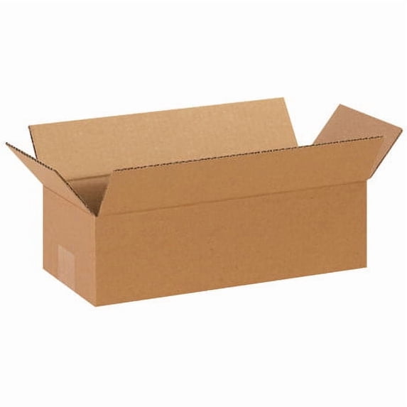 14x6x4" Long Corrugated Boxes for Shipping, Moving, Packing, Kraft ...