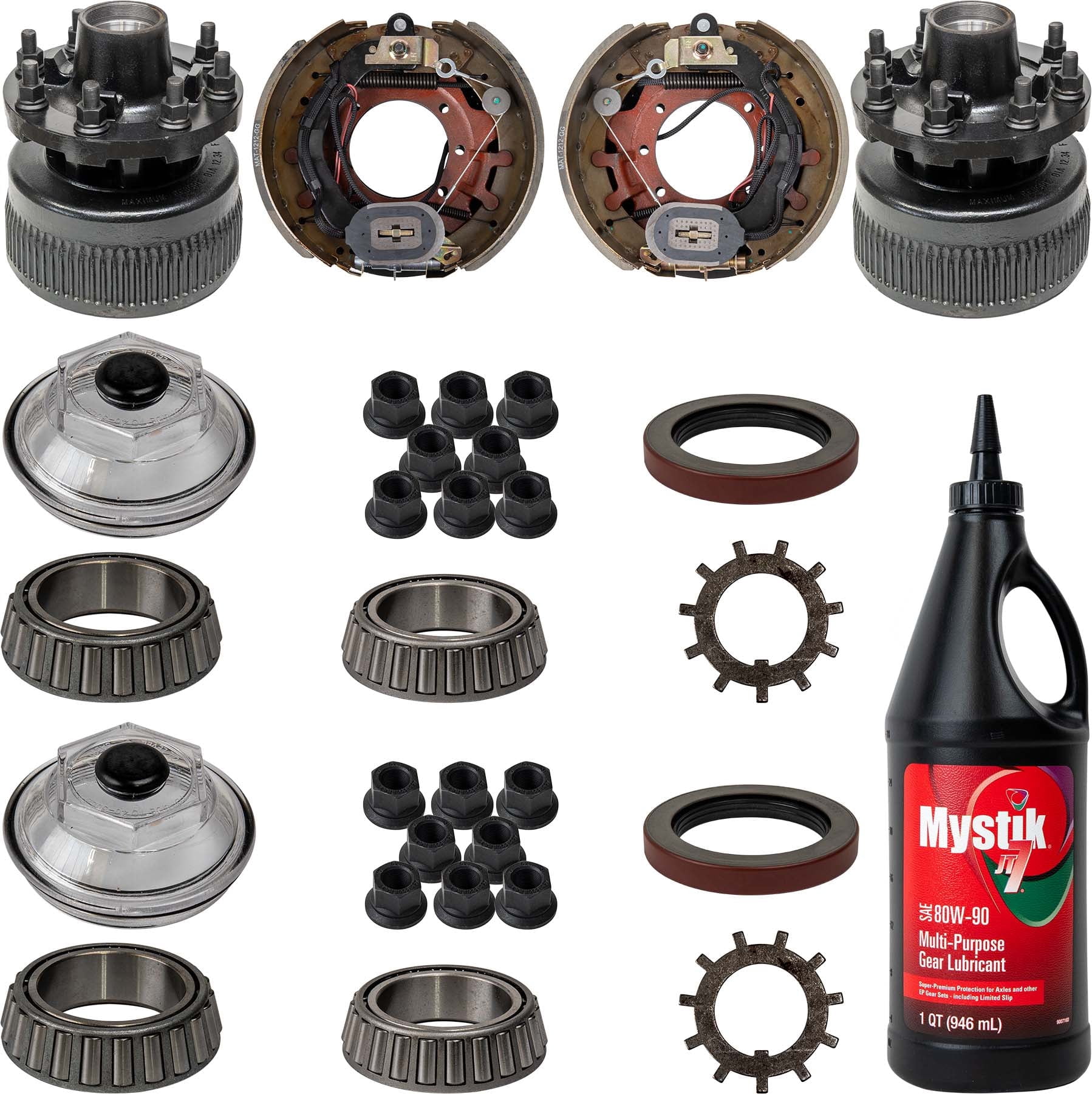 15,000 lb Trailer Axle Electric Brake TK Service Kit - 15k Capacity ...