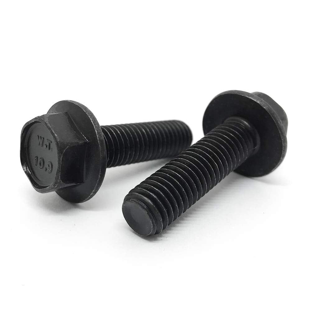 15 -1.75x30 MM Metric Hex Grade 10.9 Screws Phos Oil - Walmart.com