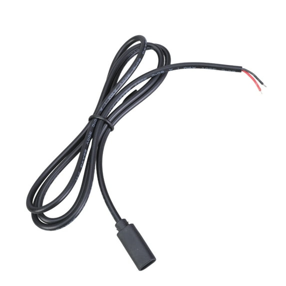 15/100cm Open End Connector Type-C Female to 2 Pin Bare Wire for USB C ...