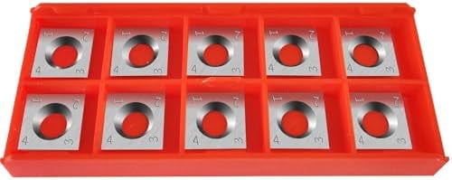 15×15×2.5mm Square Carbide Inserts for woodturning, Tungsten Carbide ...
