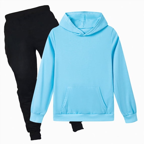 15-16 Teen Girls Hoodies Pullover Hooded &Pant Suit Girls Tops ...